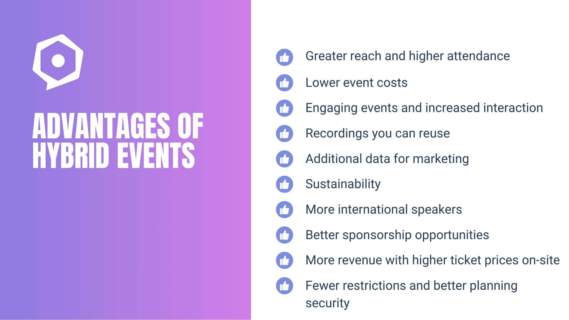 Hybrid events: Definition, examples & advantages